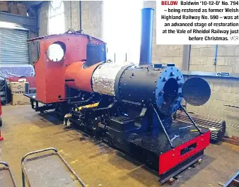 Welsh Highland Heritage takes on WD Baldwin - PressReader