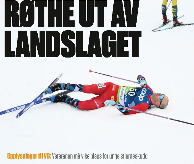 8RØTHE UT AV LANDSLAGET - PressReader