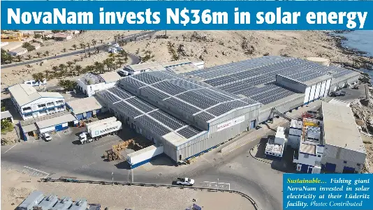 NovaNam invests N$36m in solar energy - PressReader