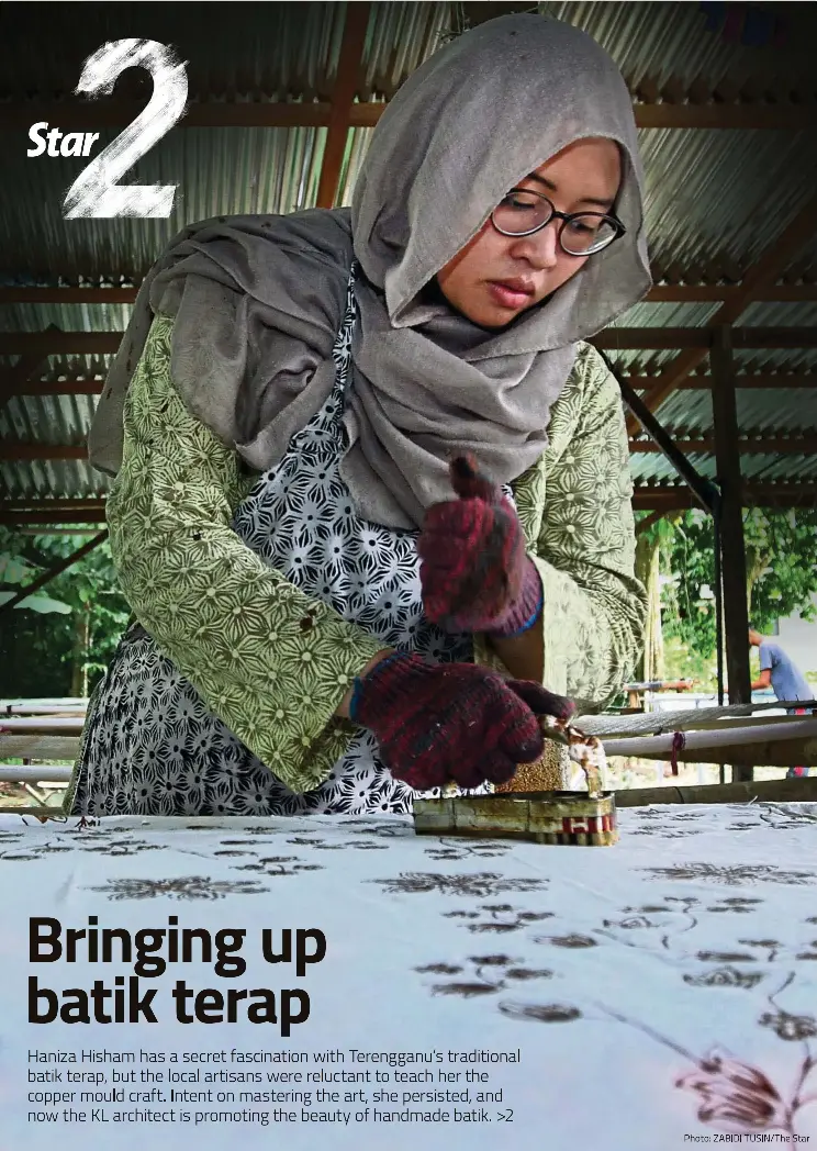 Bringing up batik terap - PressReader