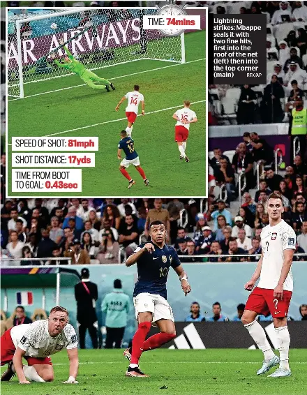 Mbappe rockets send a shudder through England - PressReader
