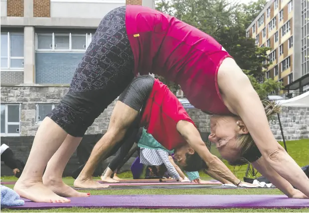 If you have sore knees, yoga is good what aches you. - PressReader