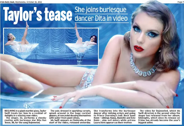 Taylor’s tease - PressReader