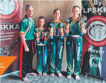 LPKA kickboxers perform well at WAKO Championsh­ips - PressReader