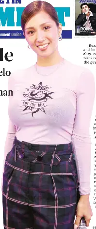 A twist on the triangle On ‘Fluid,’ Roxanne Barcelo plays a character ...