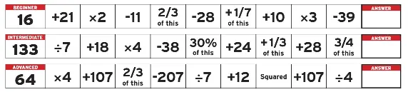 30-SEC BRAIN TEASER - PressReader