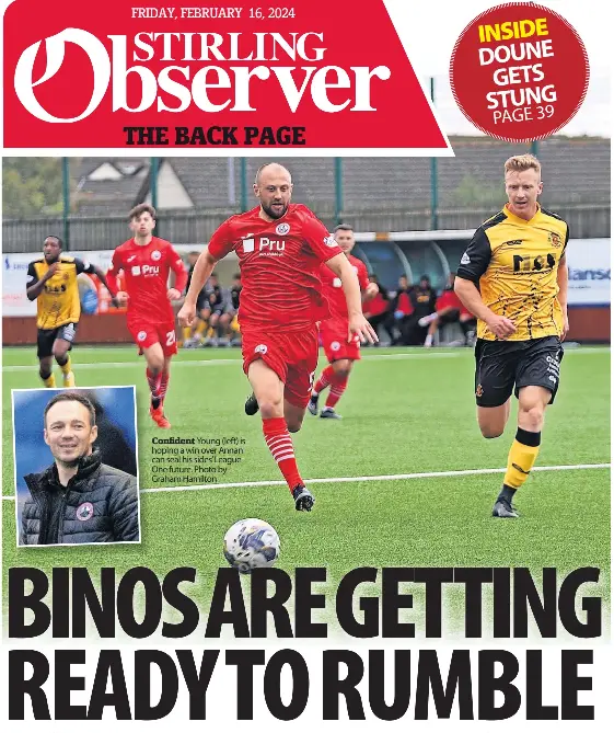 BINOSAREGE­TTING READY TO RUMBLE - PressReader