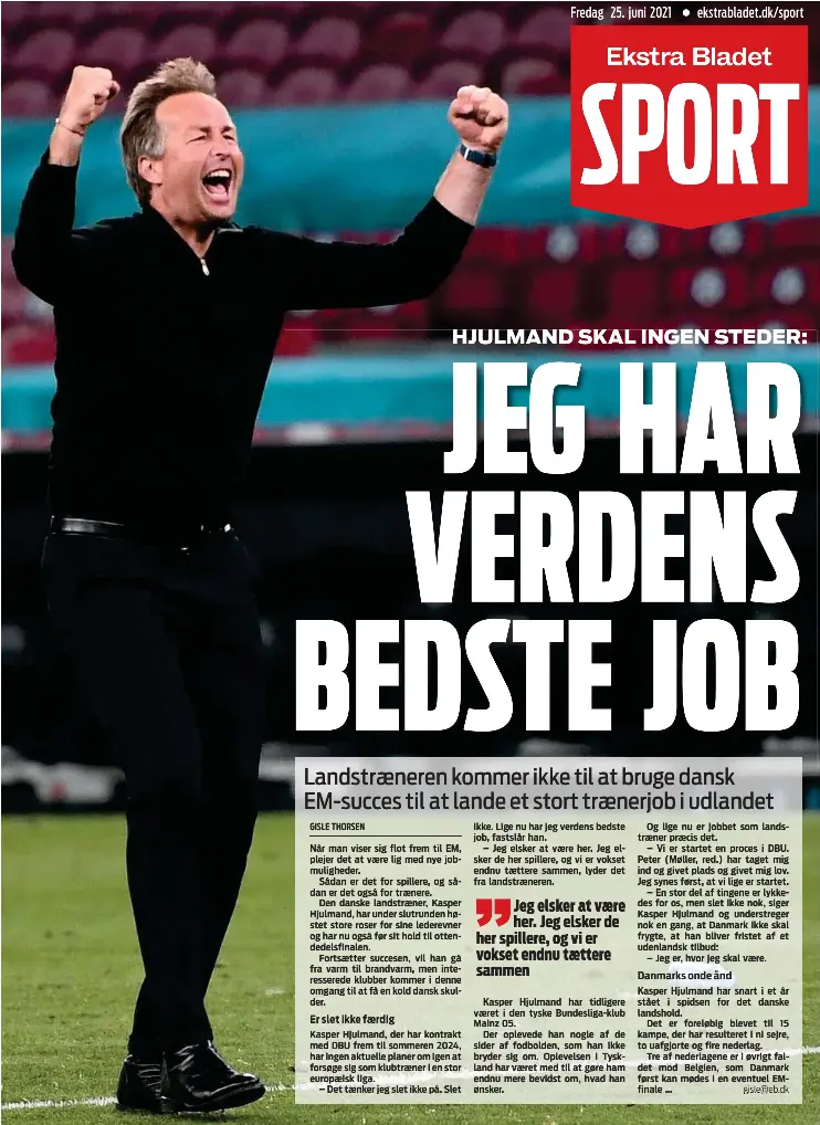 JEG HAR VERDENS BEDSTE JOB - PressReader