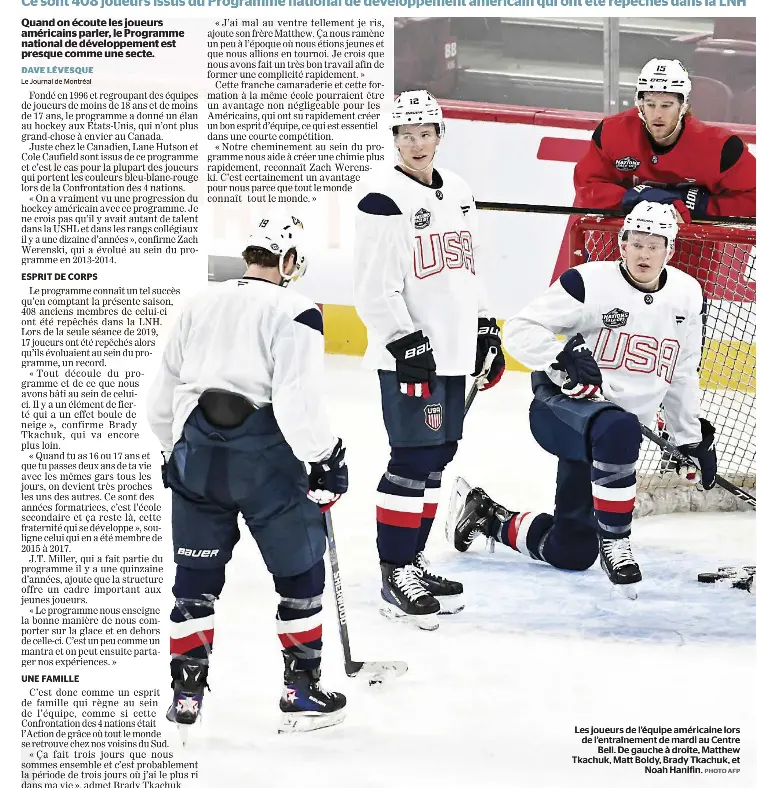 « Un effet boule de neige » – Brady Tkachuk - PressReader