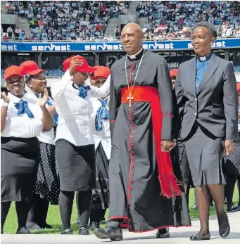 ‘God’s Overflowin­g Love’ descends on Orlando Stadium for Easter ...