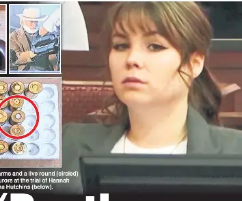 Armorer had live bullet in her lap ‘Rust’ case full of ammo - PressReader