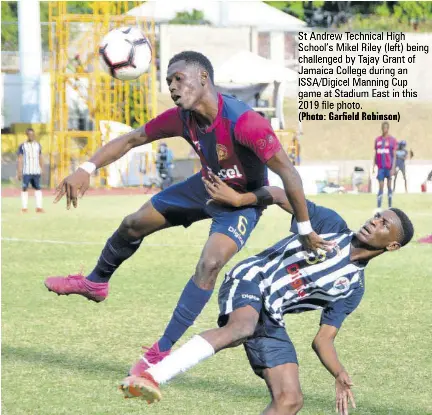 Government gives ISSA go-ahead to resume schoolboy football - PressReader
