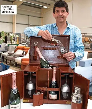 Look the part with a luxurious leather drinks carry case - PressReader