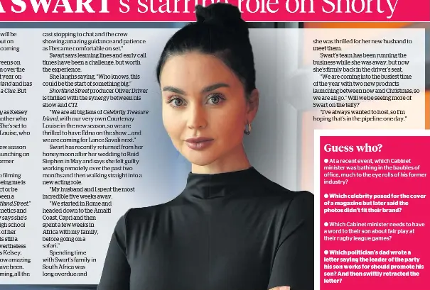 EDNA SWART’s starring role on Shorty - PressReader