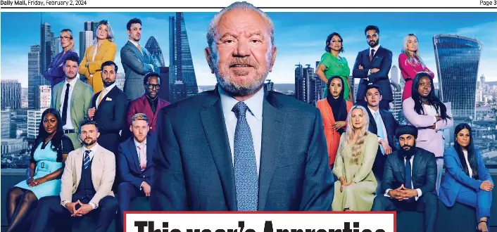 This year’s Apprentice hopefuls are so thick their combined intellects barely match that of one ...