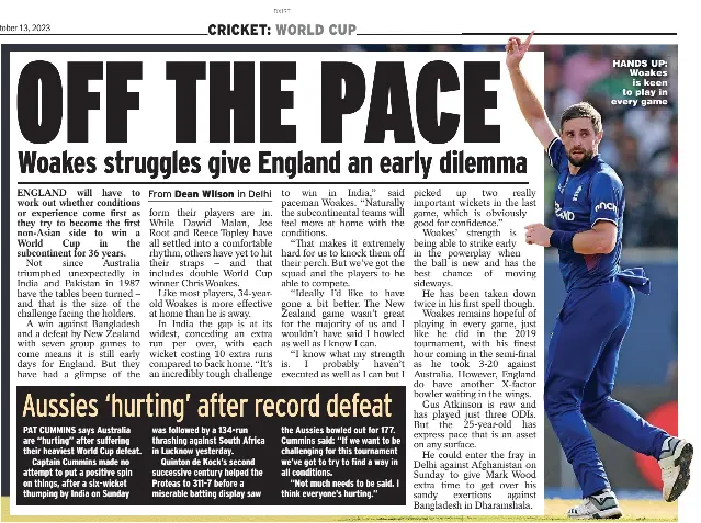 OFF THE PACE - PressReader