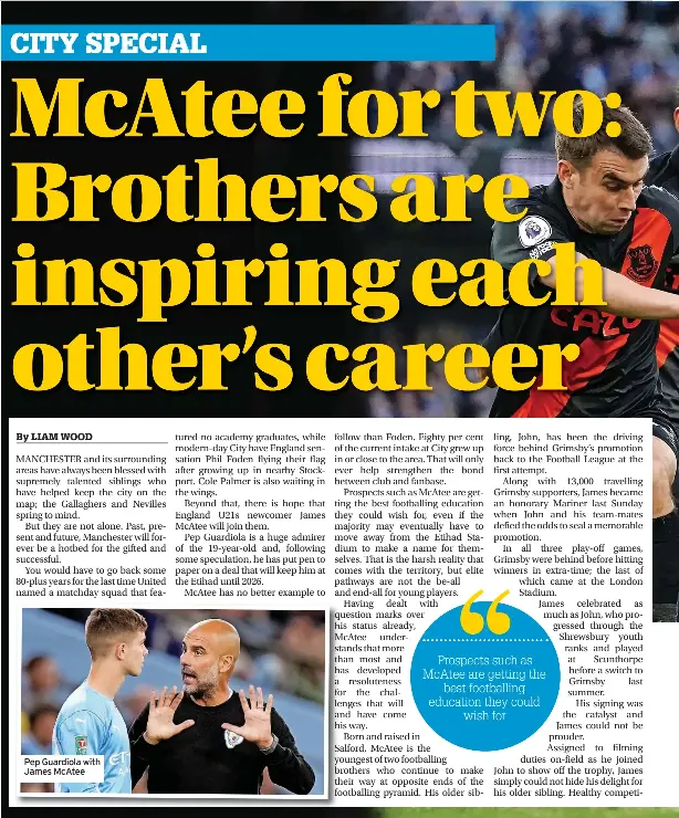 McAtee for two: Brothers are inspiring each other’s career - PressReader