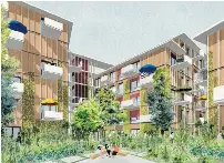 Buwog präsentier­te Siegerproj­ekt für die Südtiroler Siedlung ...