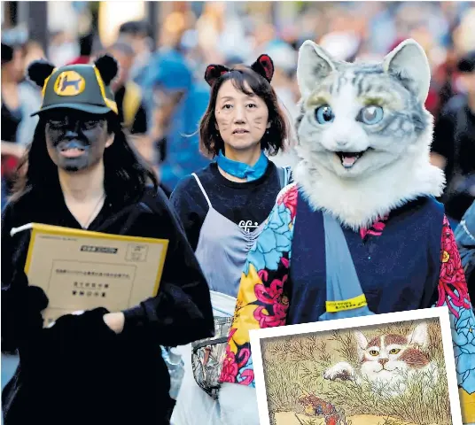 Gato-monstruo El desfile donde los disfraces de felino conjuran la ...