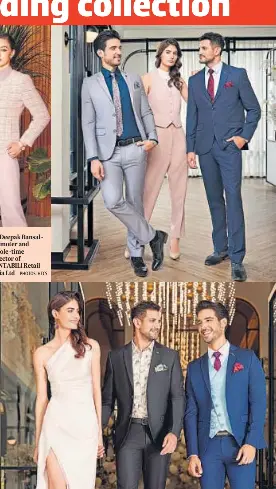 Effortless elegance: Stay warm and stylish with CANTABIL’s new wedding collection - PressReader