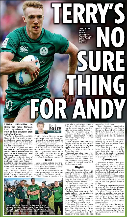 TERRY’S NO SURE THING FOR ANDY - PressReader