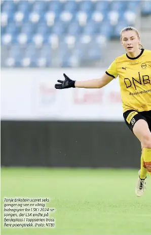 Uviss fremtid for Tonje ikke fått tilbud om (30) – har ny kontrakt - PressReader