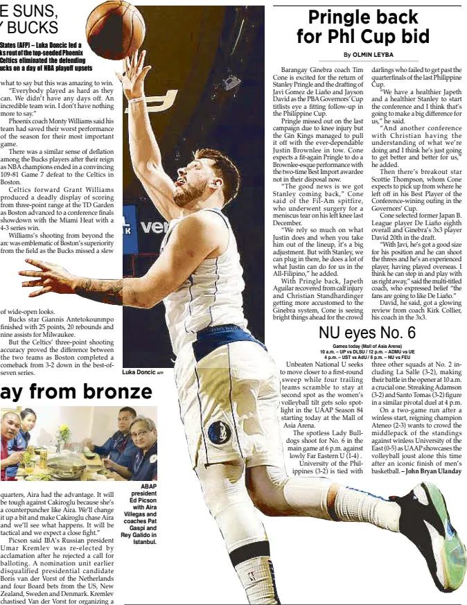 FAVES BLOWN AWAY IN RUBBERS - PressReader