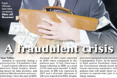 A fraudulent crisis - PressReader