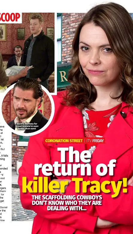 The return of killer Tracy – the cowboy builders are in bother! - PressReader