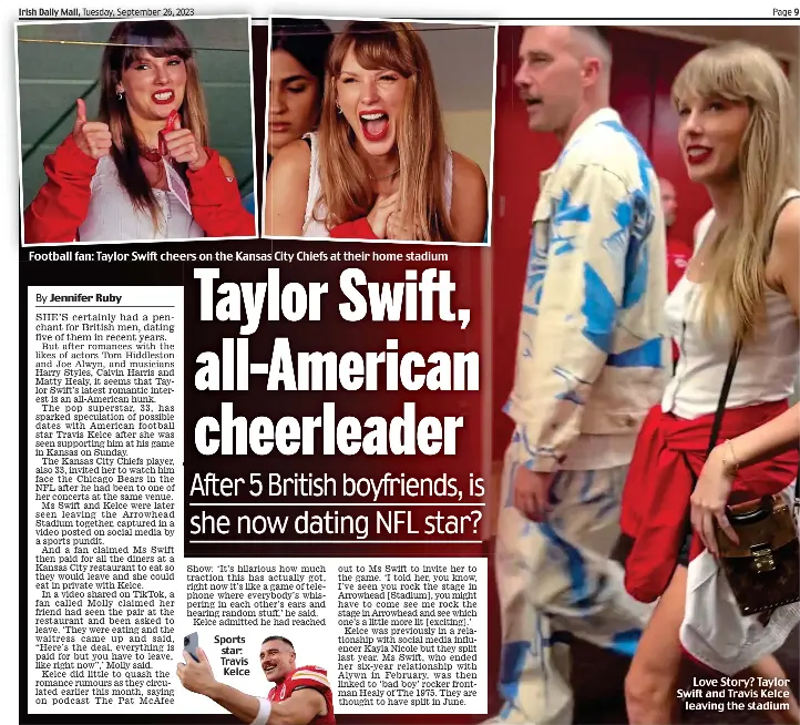 Taylor Swift, all-American cheerleade­r - PressReader