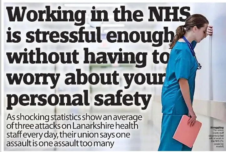 Working in the NHS is stressful enough without having to worry about ...