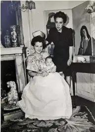 MARISA, SA MÈRE (MARIA LUISA YVONNE RADHA DE WENDT DE KERLOR) ET SA ...