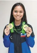 Radhiah takes first step in emulating idol Shahmalara­ni by bagging gold - PressReader