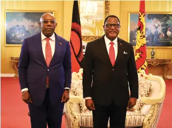 Malawi quer intensific­ar a cooperação na Defesa - PressReader