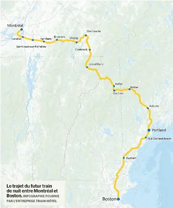 Un train de nuit jusqu’à Boston - PressReader