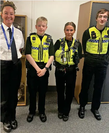 Photo that shows police really ARE younger now - PressReader