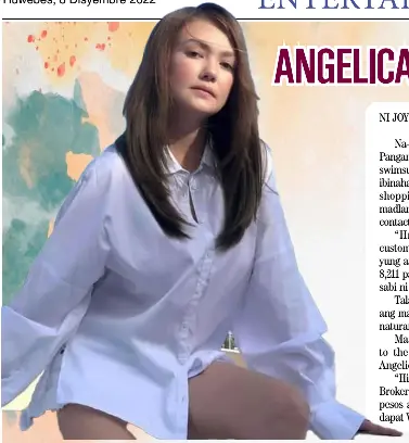 ANGELICA PANGANIBAN, NA-SHOCK - PressReader