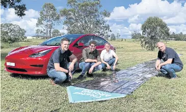 Scientists to power Tesla with printed solar panels - PressReader