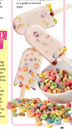 4-Ingredient Fruit Loop Pops - PressReader