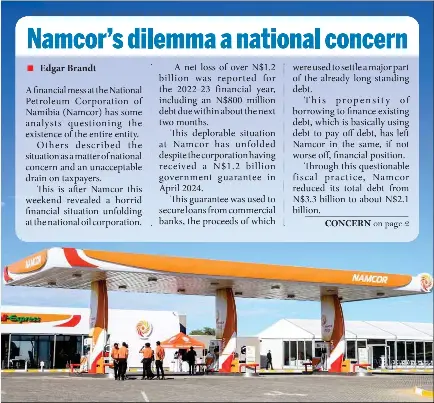 Namcor’s dilemma a national concern - PressReader