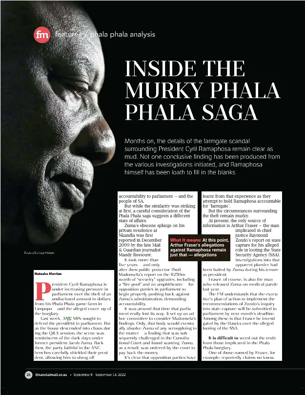 INSIDE THE MURKY PHALA PHALA SAGA - PressReader