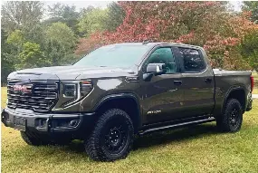 GMC Sierra 1500 pickup offered in special AT4X off-road edition ...