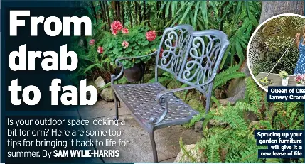 Clean up garden furniture - PressReader