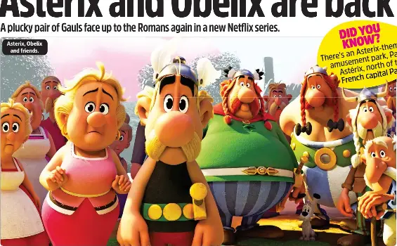 Asterix and Obelix are back - PressReader