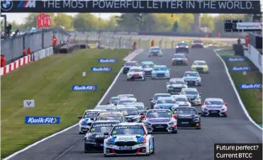 THE PASSING OF THE BATON AT THE HEART OF THE BRITISH TOURING CAR ...
