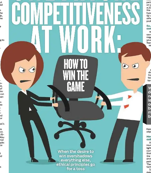 UNETHICAL COMPETITIV­ENESS AT WORK: HOW TO WIN THE GAME - PressReader