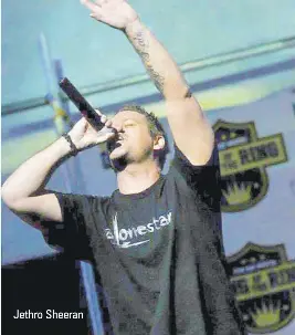 Jethro Sheeran hits US itunes Dance Chart - PressReader