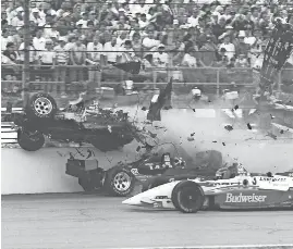 Horrific crash, controvers­ial finish - PressReader