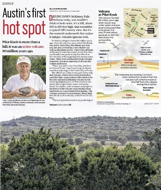 AUSTIN'S 1ST HOT SPOT: THE VOLCANO AT PILOT KNOB - PressReader