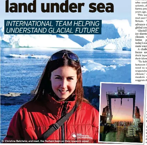 Researcher­s discover Ice Age land under sea - PressReader